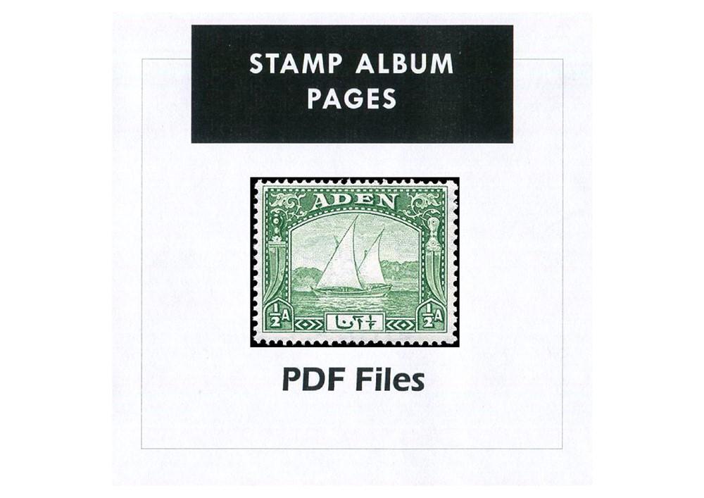 Aden Stamp Album Pages 1937-1963 Digital Download – filkom albums